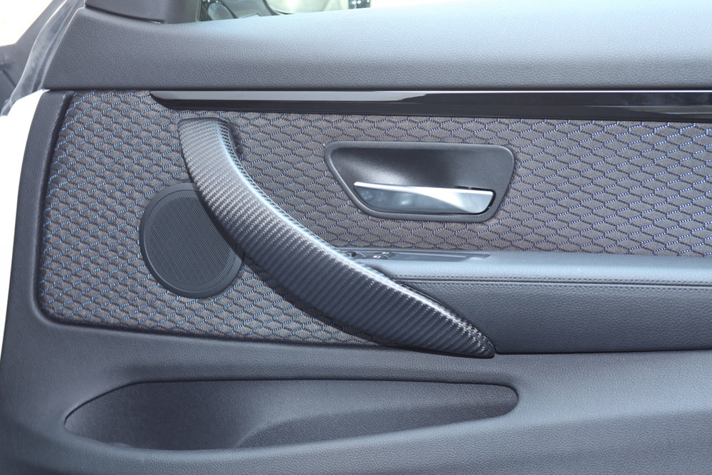 BMW 3 & 4 Series Carbon Fiber Door Handle Panel - F30, F31, F32, F33 ...