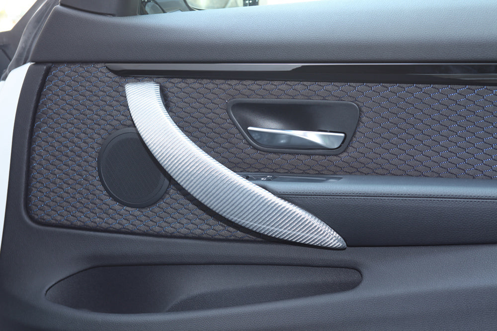 BMW 3 & 4 Series Carbon Fiber Door Handle Panel - F30, F31, F32, F33 ...